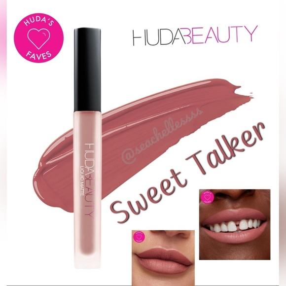 Sephora | Makeup | Huda Beauty Ultracomfort Liquid Matte Lipstick Sweet ...